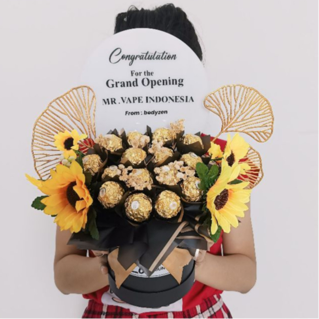 Jual Papan Bunga Akrilik | Bloombox akrilik Flower | Buket Bucket Bloom ...