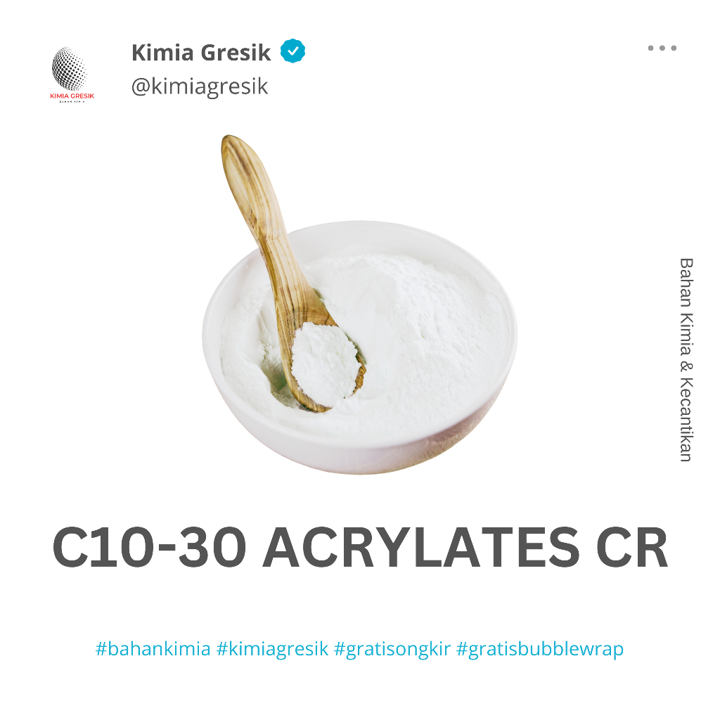 Jual Acrylates C10-30 Alkyl Acrylate Crosspolymer Cosmetic Grade 100 gr ...