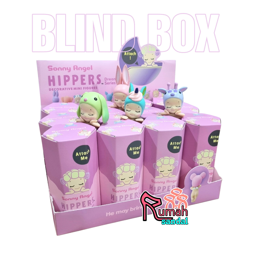 Jual (1:1 KUALITAS SUPER) BLIND BOX FIGURE SONNY ANGEL HIPPERS DREAMING ...