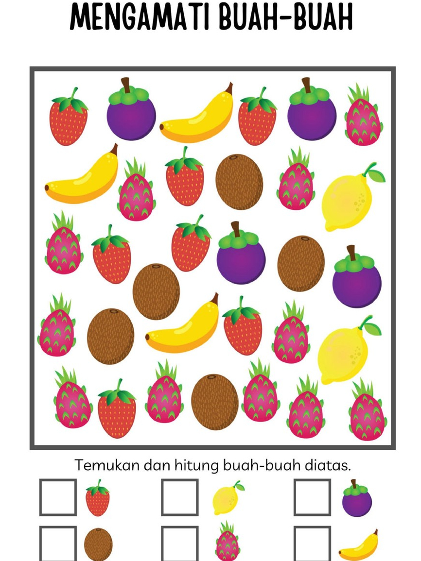 Jual Hard Copy Worksheet Pengamatan | Shopee Indonesia