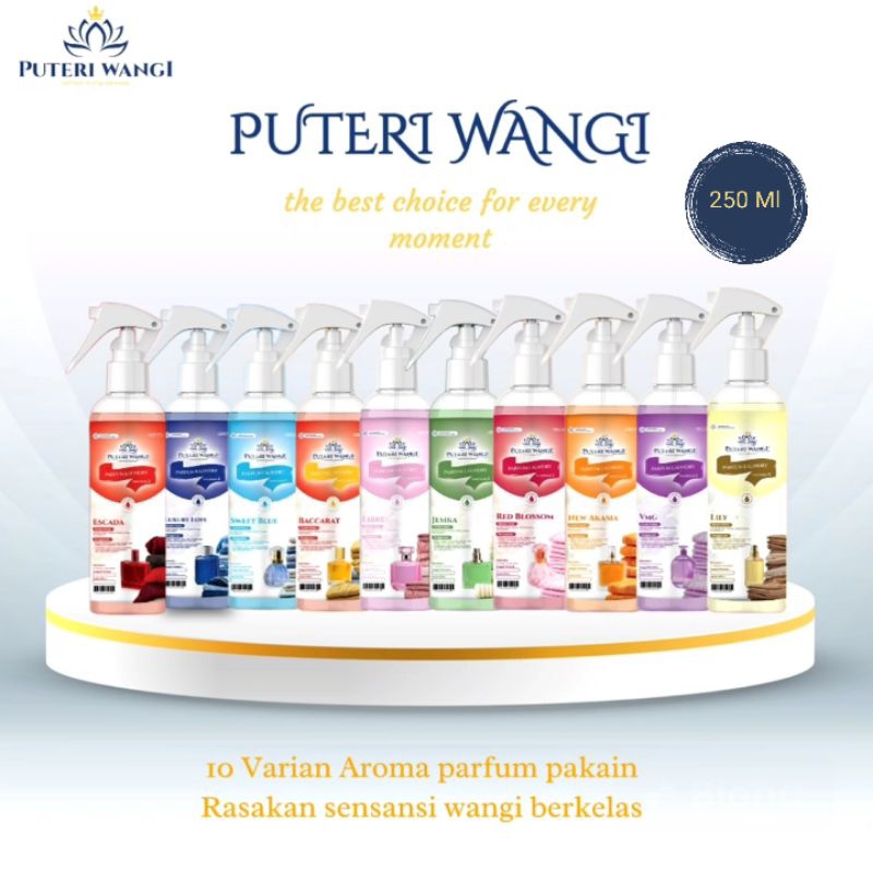 Jual Puteri Wangi Parfum Laundry Premium 250 Ml anti bakteri | pewangi ...