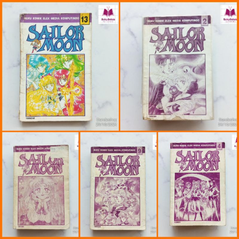Jual Sailor Moon by Naoko Takeuchi - Komik Bekas Preloved Cabutan Sailormoon | Shopee Indonesia