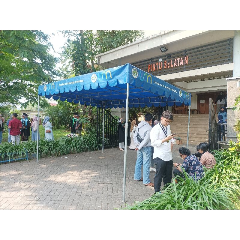 Jual Tenda Jualan Kedai Angkringan Cafe Model Terop Minimalis 3x4 3x5 ...