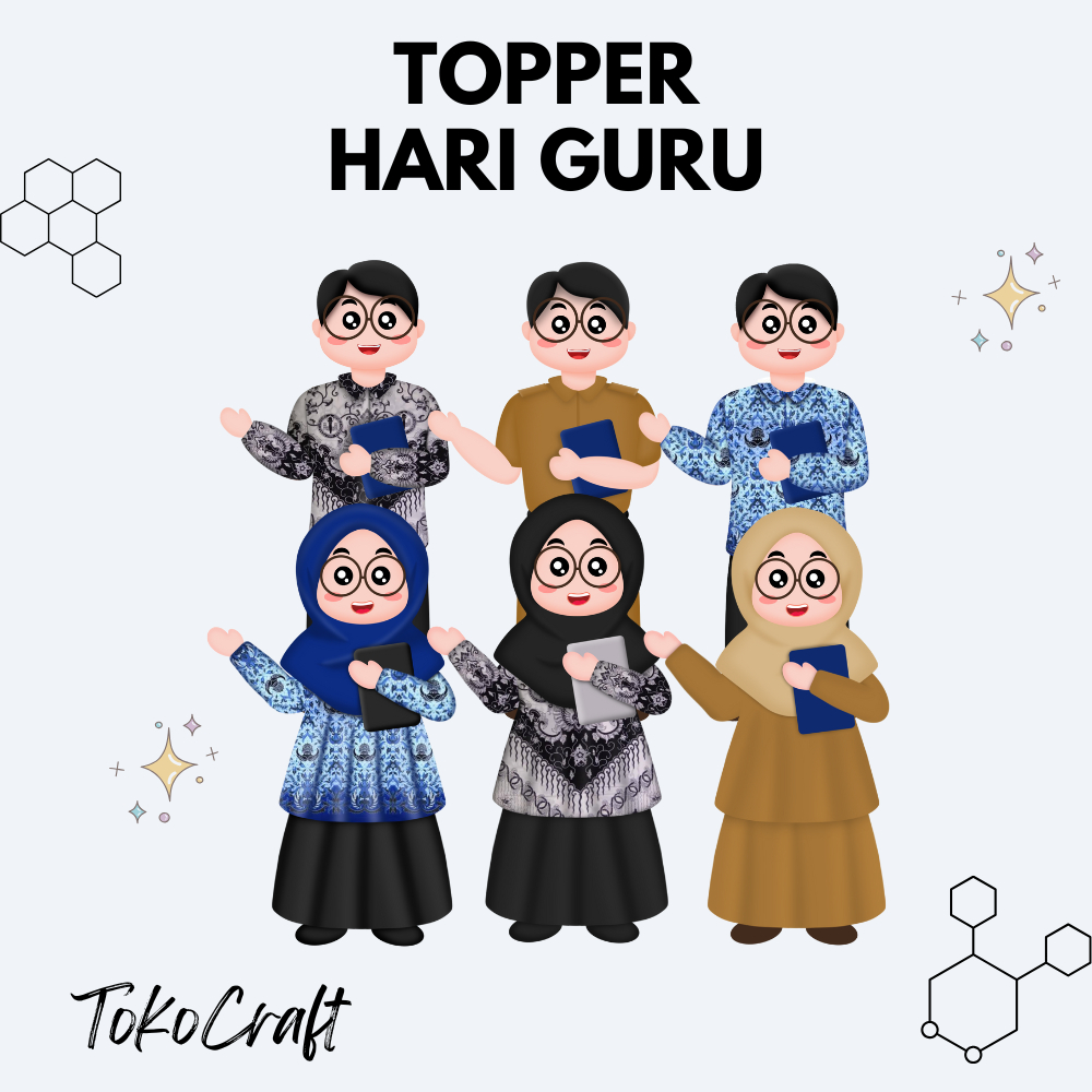 Jual TOPPER HARI GURU UNTUK BUKET | Shopee Indonesia