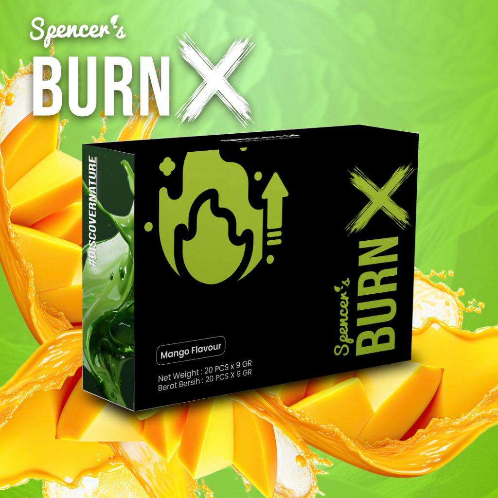 Jual Spencer's Supergreen Burn X - Mango | Shopee Indonesia