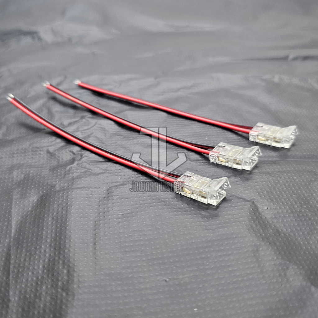 Jual KONEKTOR SAMBUNGAN LED STRIP LURUS DENGAN KABEL UKURAN 8MM ...