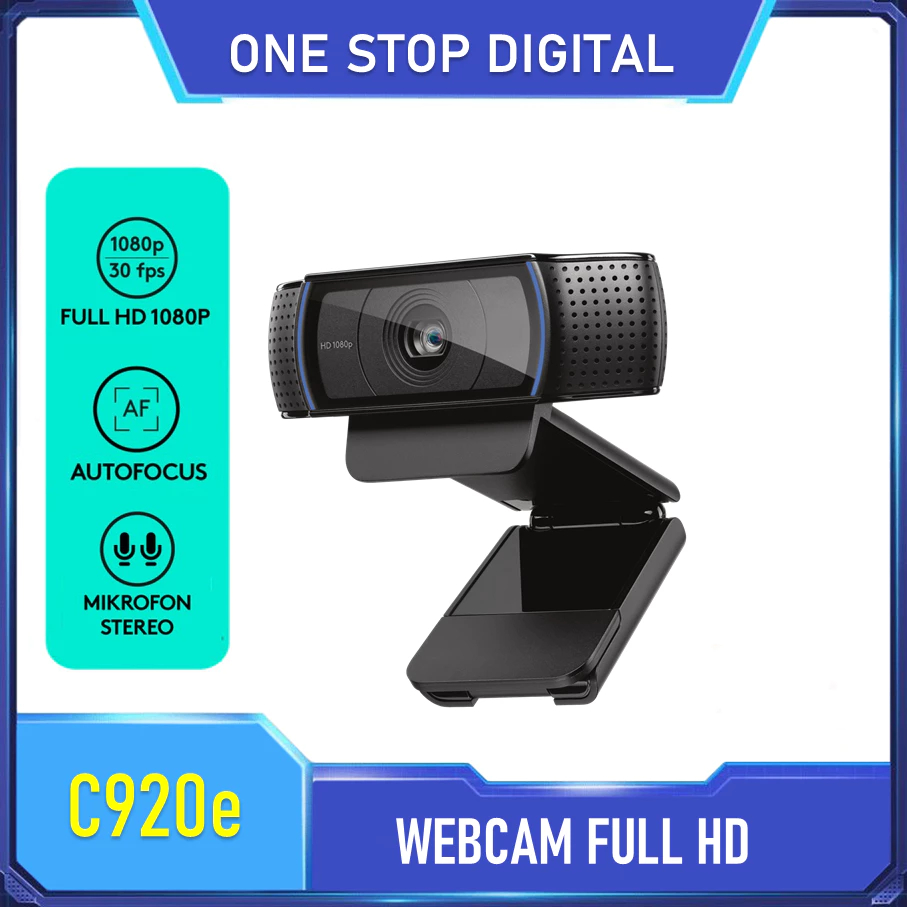 Jual Webcam Laptop C920e / C922 Pro Kamera Webcam Untuk Zoom Meeting ...