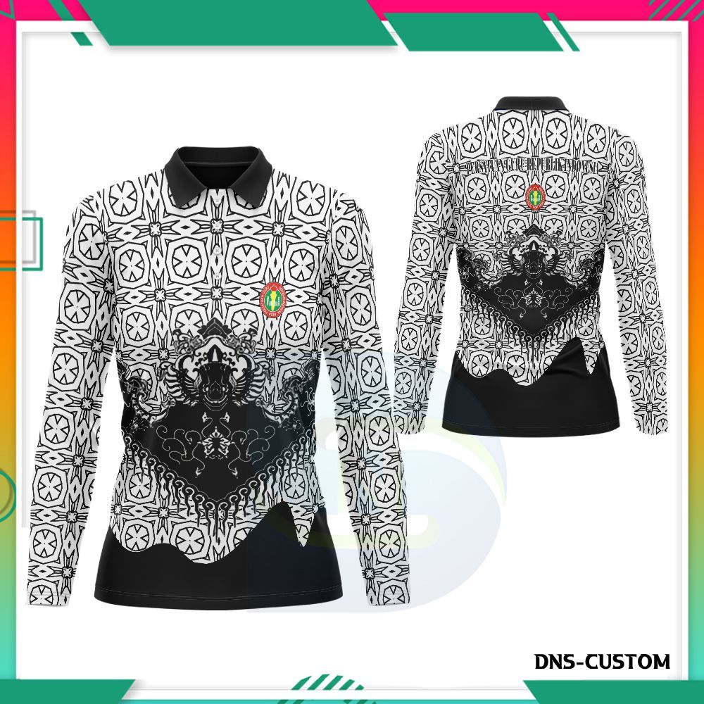 Jual Baju Polo PGRI Wanita - Seragam Guru Motif Batik PGRI Terbaru ...