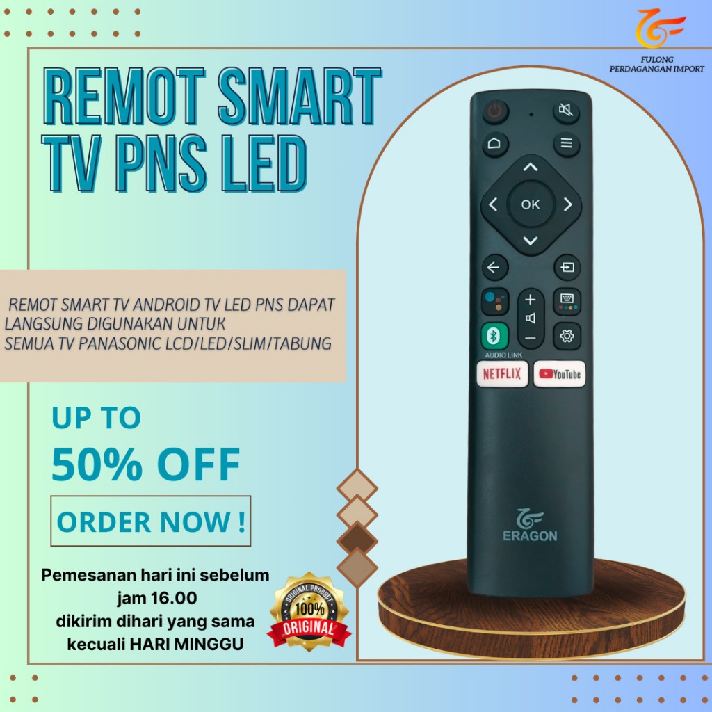 Jual Remote remot TV Panasonic LCD LED Android Smart TV PNS MULTI ...