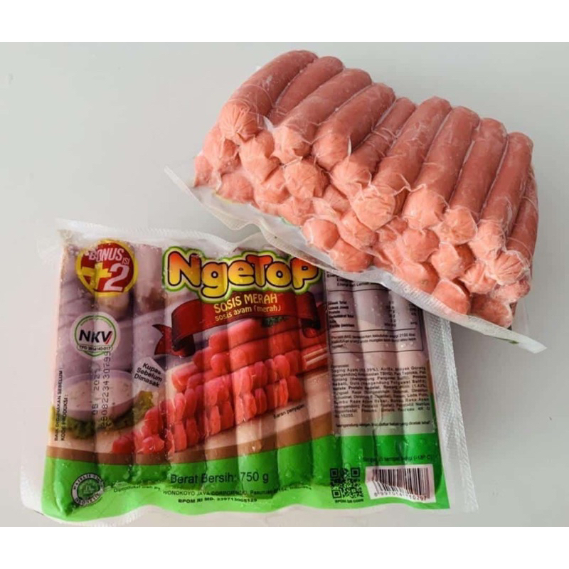 Jual Frozen Food Sosis NGETOP 750gr | Shopee Indonesia