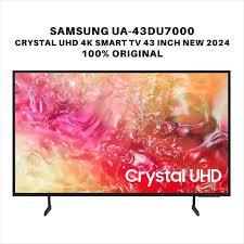 Jual SAMSUNG TV 43DU7000 LED TV 43 Inch Crystal UHD 4K Smart TV DU7000 ...