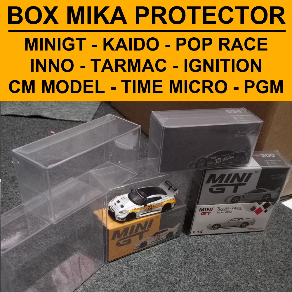 Jual box plastik mika minigt kotak pelingdung mini gt KAIDO HOUSE INNO ...