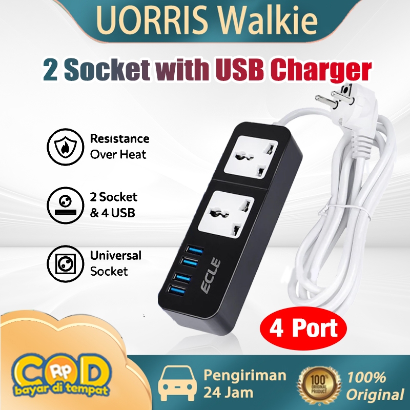 Jual Stop Kontak Listrik Fast Charging - Power Strip Colokan Listrik ...