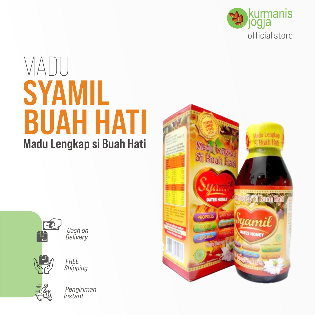 Jual Madu sari kurma Syamil anak untuk kesehatan si buah hati | Shopee ...