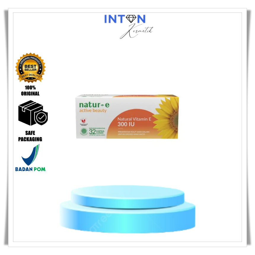 Jual Natur E Active Beauty Natural Vitamin E 300 IU Soft Capsule ...