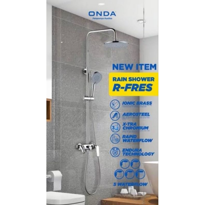 Jual onda rain shower s fres | Shopee Indonesia
