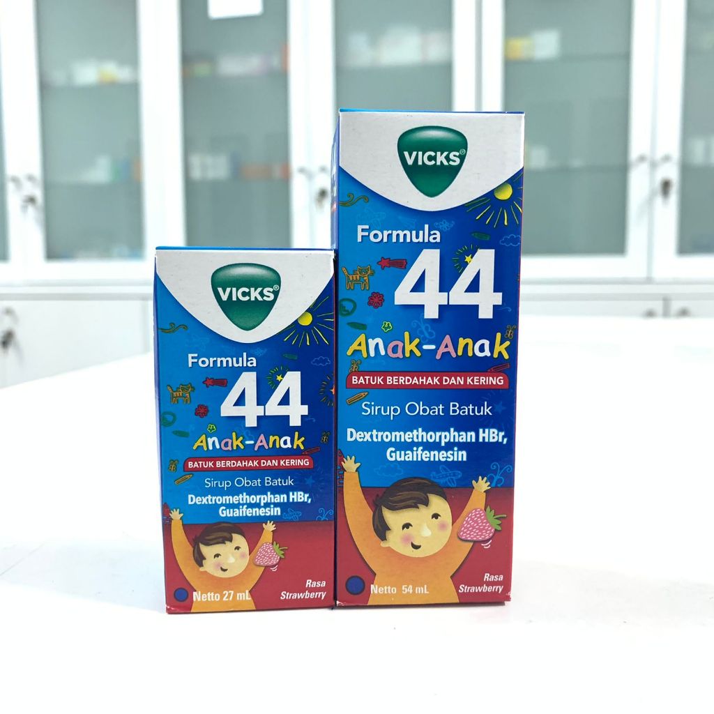 Jual VICKS FORMULA 44 Anak-Anak - Obat Batuk Kering & Berdahak | Shopee ...