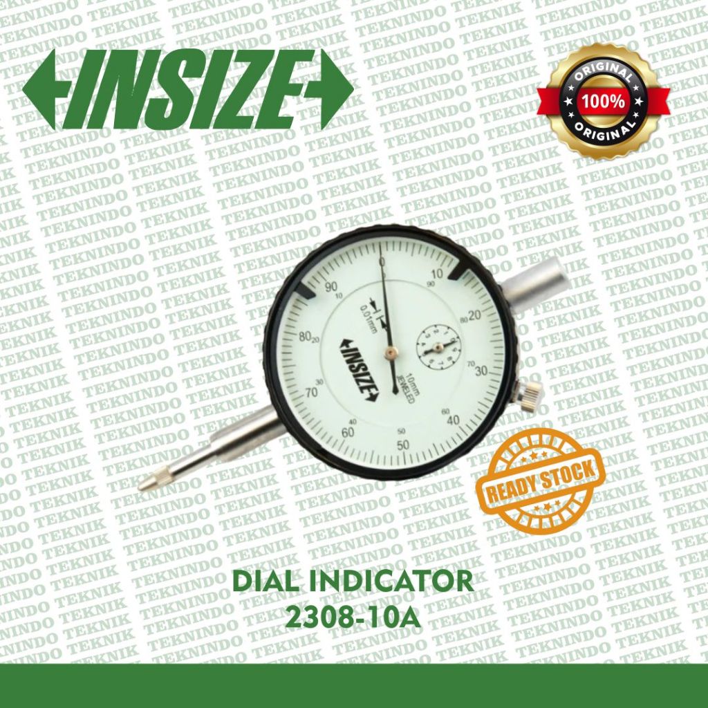 Jual Insize Dial Indicator (Lug Back) 2308-10A Original | Shopee Indonesia
