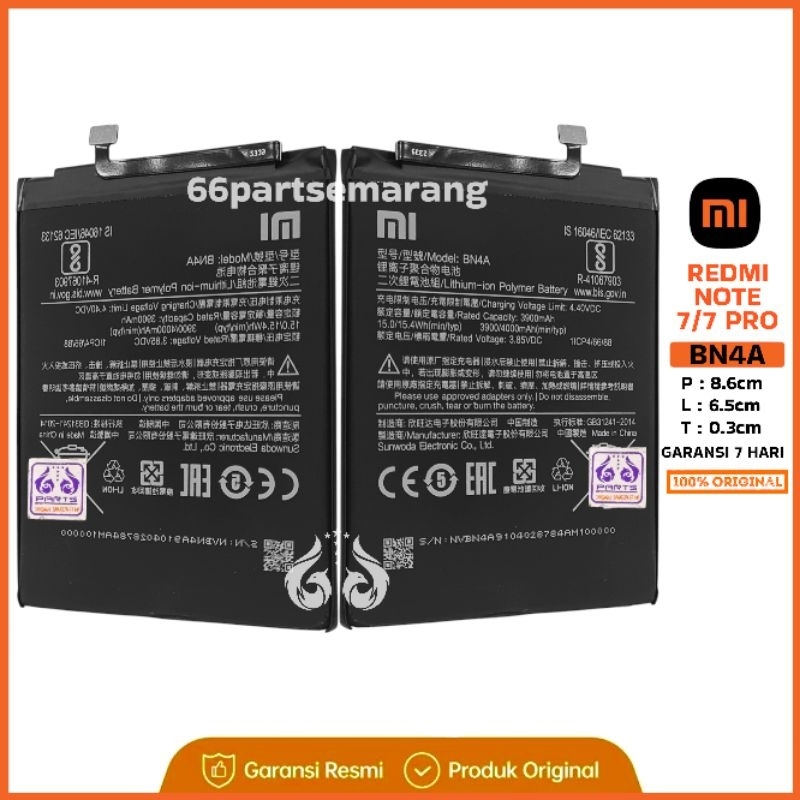 Jual Baterai Batre Batu Battery Redmi Note 7 / Note 7 Pro BN4A Copotan ...