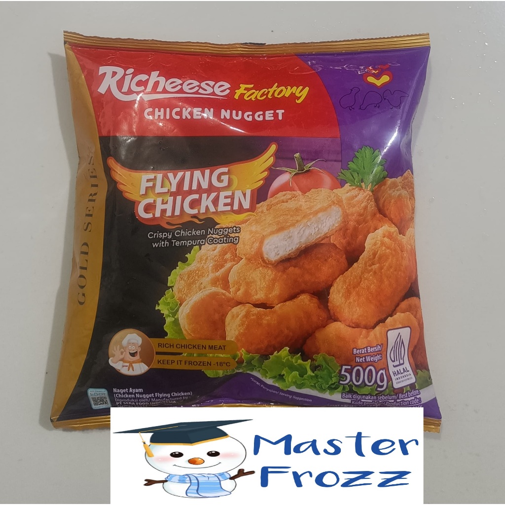 Jual Richeese Flying Chicken Nugget 500gr | Shopee Indonesia