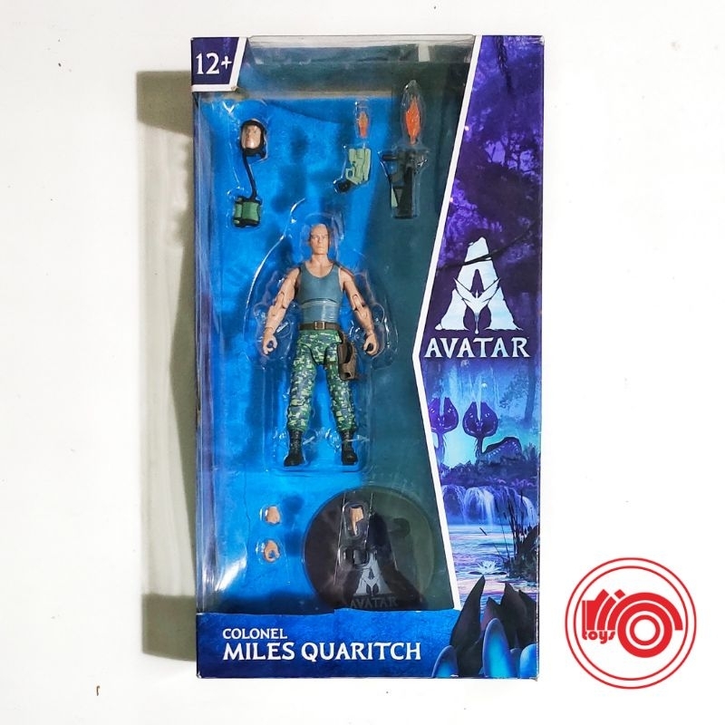 Jual McFarlane Toys Avatar Colonel Miles Quaritch | Shopee Indonesia