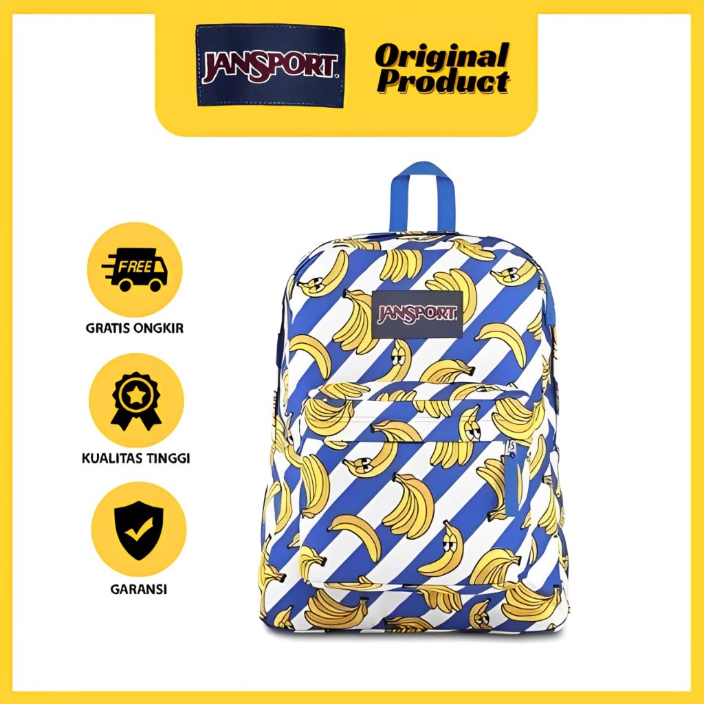 Jual JanSport BANANA Tas Ransel - Backpack - Daypack SuperBreak Plus ...