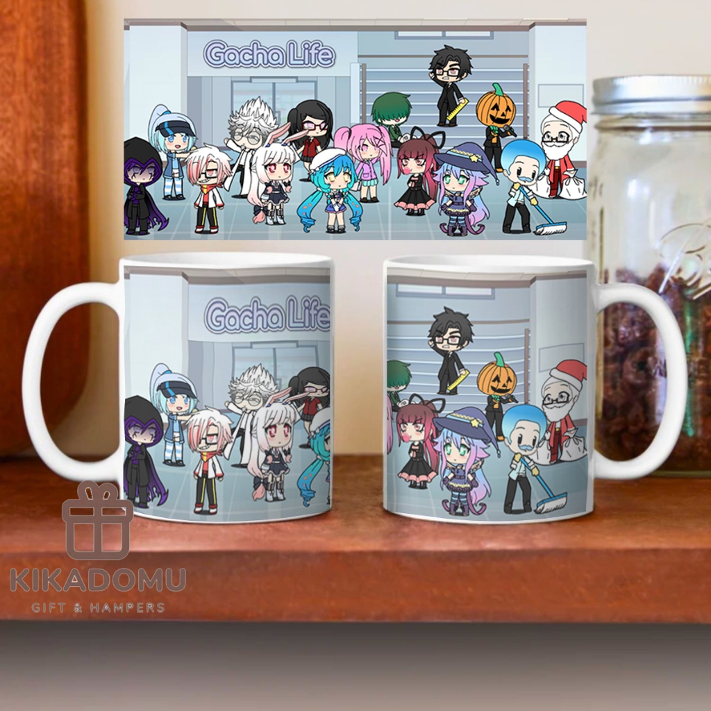 Jual Gacha Life Anime Cute Character Aesthetic Fashion Ceramic Coffee ...