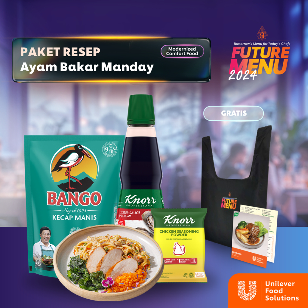 Jual Paket Resep Ayam Bakar Manday (Bango 1.52Kg + Knorr Saus Tiram 1Kg ...