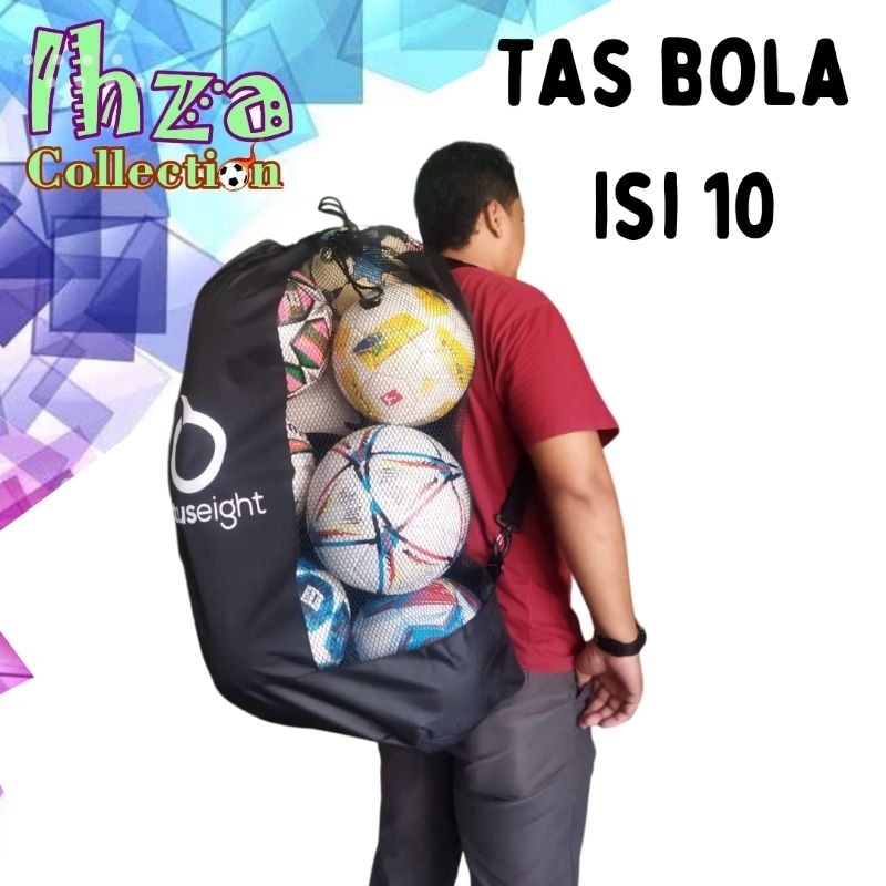 Jual Tas Bola Isi 10 | Tas Keranjang Tempat Bola Sepak Futsal Voli ...