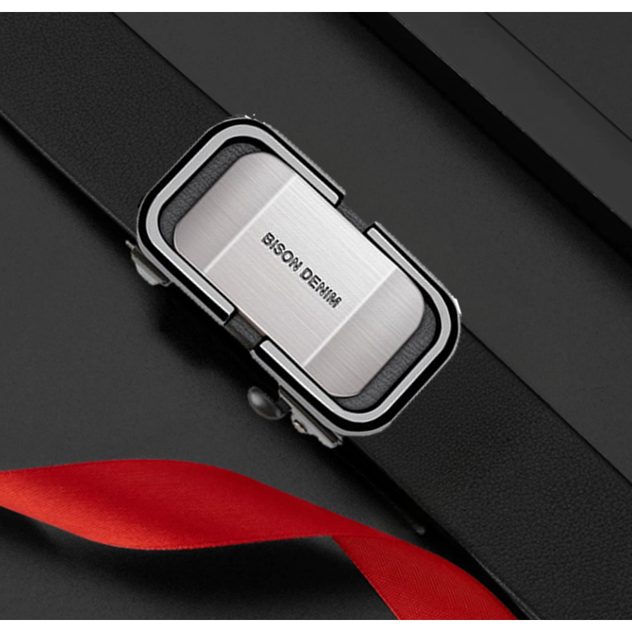 Jual Ikat Pinggang Pria Kulit Asli SQIU Kepala Bison Denim Original Lux ...