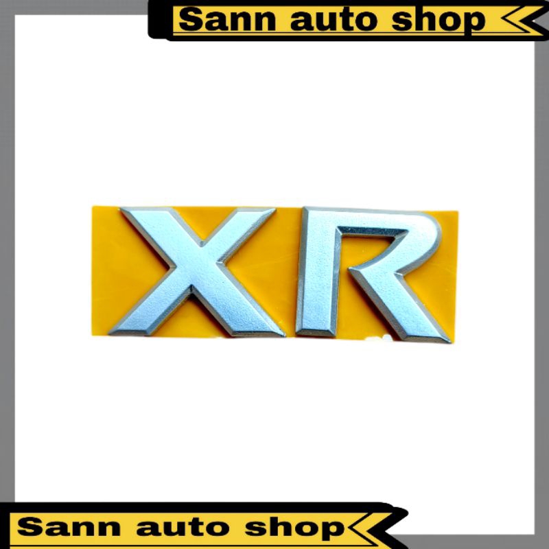 Jual Emblem Tulisan XR Silver Original Nissan Livina XR // Emblem ...