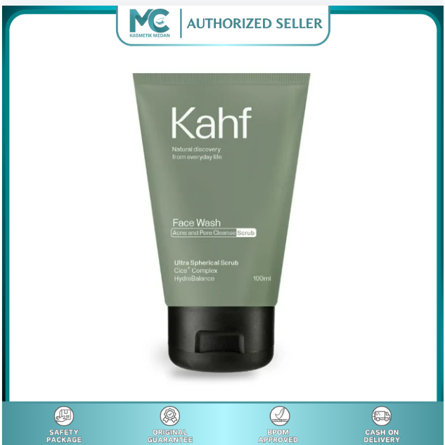 Jual KAHF-Acne and Pore Cleanse Face Wash 100 ml | Cocok Untuk Kulit ...