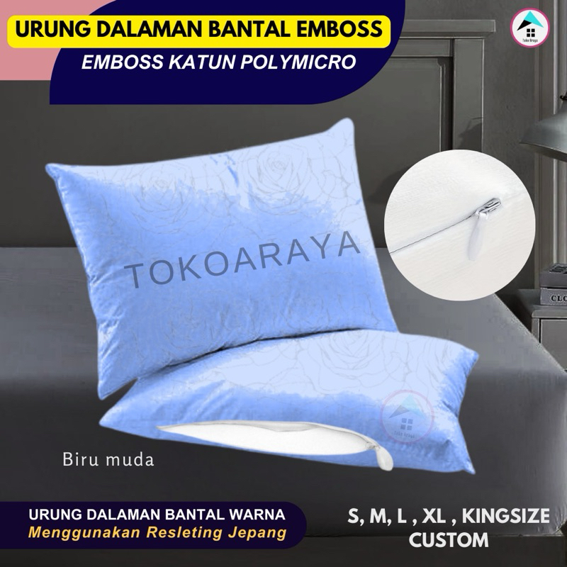 Jual TOKOARAYA - PAKAI RESLETING SARUNG URUNG DALAMAN BANTAL WARNA ...