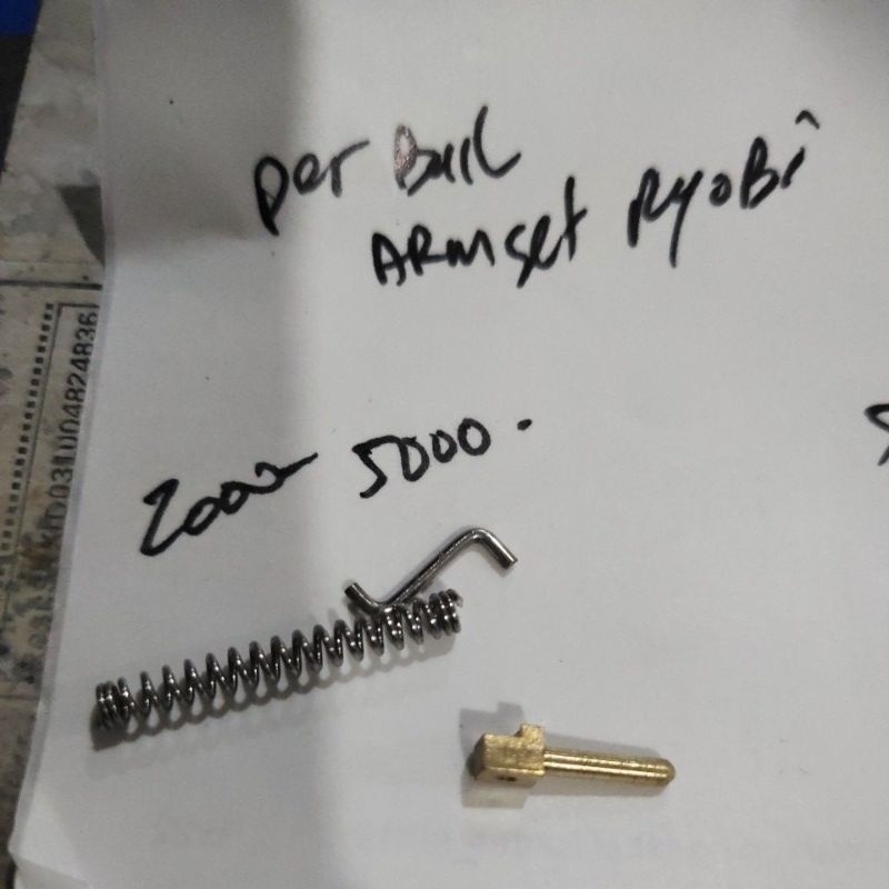 Jual per bail arm set untuk reel merk ryobi sesuai gambar yang cocok ...