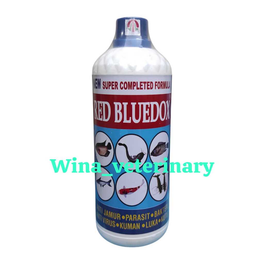 Jual RED BLUEDOX 1000ML FIRST HAND OBAT JAMUR LUKA AEROMONAS WHITE SPOT ...