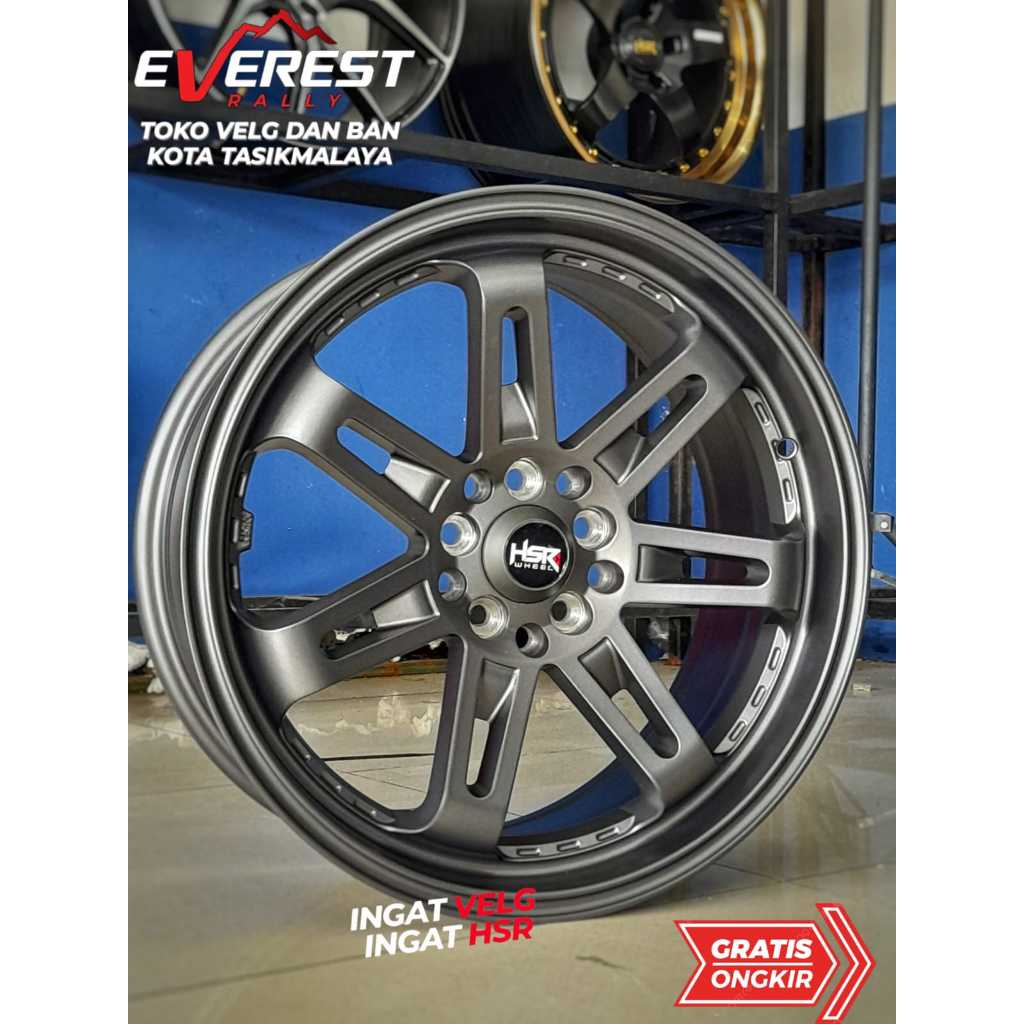 Jual VELG RACING HSR DAIMON RING 17 H5 PCD 114 COCOK BUAT LUXION GRANDMAX,SIENTA,NEW VELOZ DLL ...