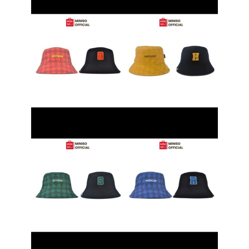Jual MINISO X HARRY POTTER BUCKET HAT | Shopee Indonesia