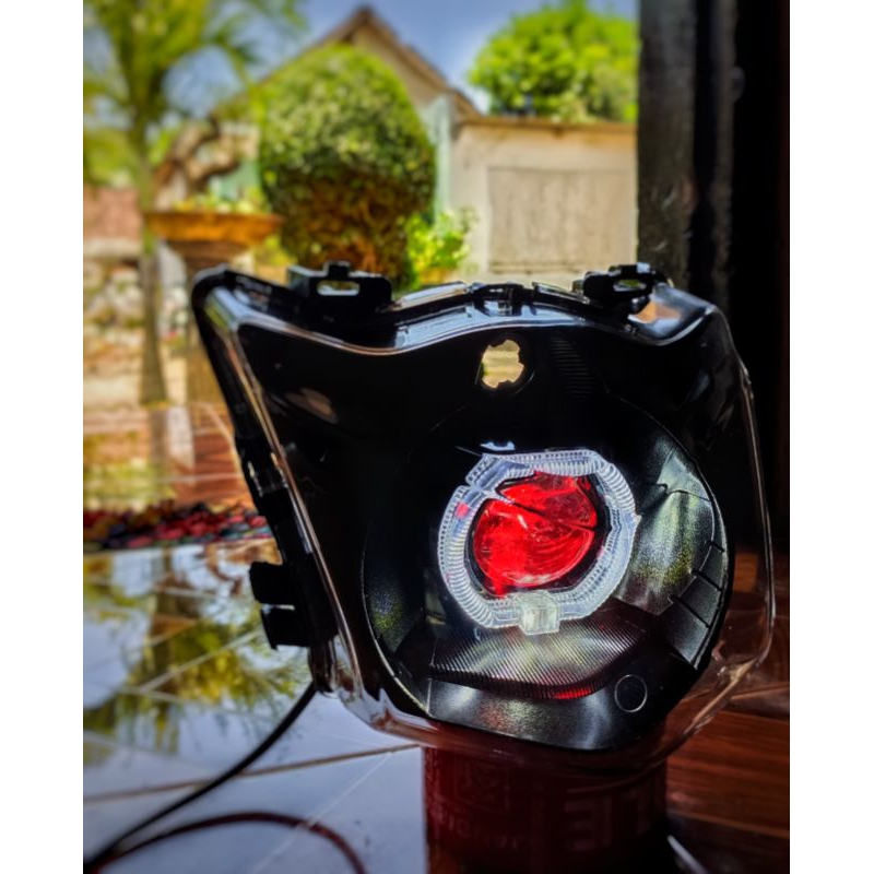 Jual REFLEKTOR LAMPU DEPAN BEAT KARBU BILED BILED 2 INCH BILED MINI ...