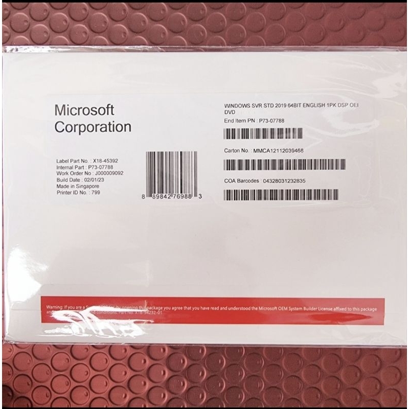 Jual ( Windows SVR ) Win / windows Server 2019 STD Standart 64bit Original | Shopee Indonesia