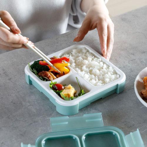 Jual FoodMan Thin Lunch Box Antibacterial 500ml | Shopee Indonesia