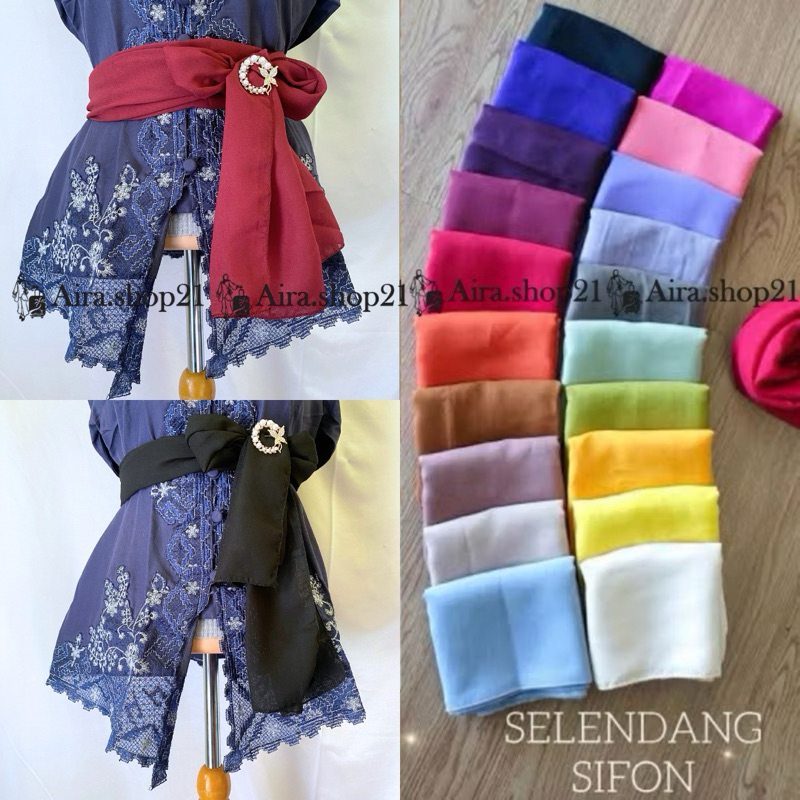Jual SELENDANG SIFFON 2,4 m/ SELENDANG BALI/SELENDANG TARI | Shopee ...