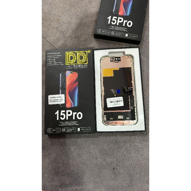 Jual lcd Iphone 15 pro OLED dd move ic lcd IP 15 pro oled | Shopee Indonesia