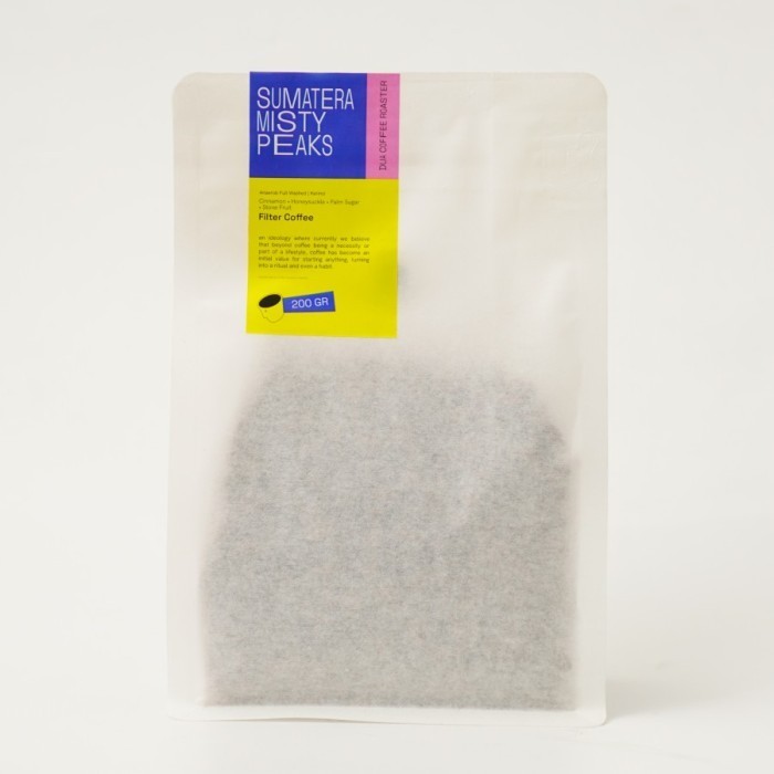 Jual Dua Coffee Filter Beans Sumatera Misty Peaks Kerinci Anerob Full ...