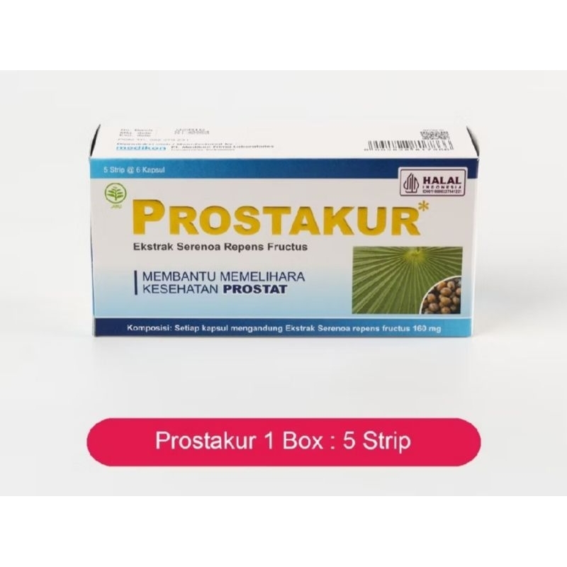 Jual PROSTAKUR 30 kapsul, untuk prostat | Shopee Indonesia