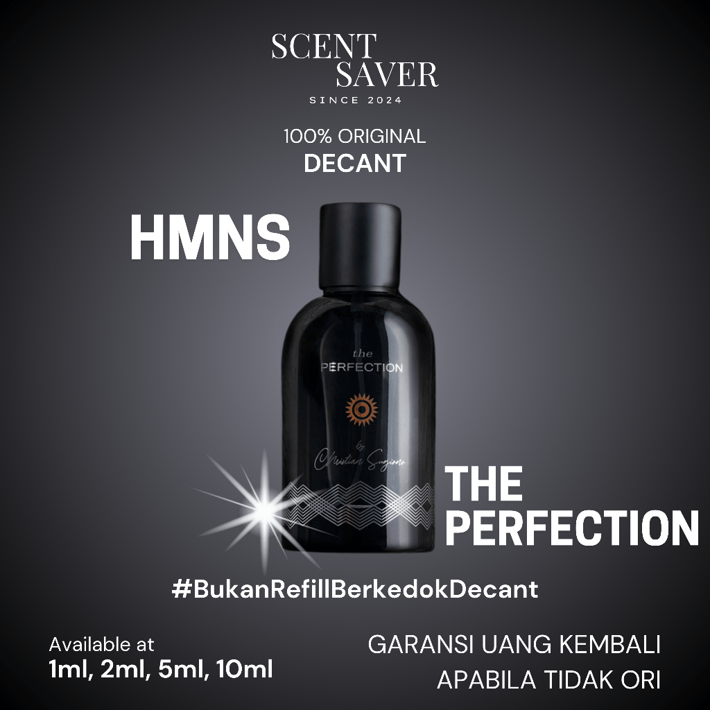 Jual Decant | HMNS The Perfection | 1ml, 2ml, 5ml, 10ml | Share in Jar ...