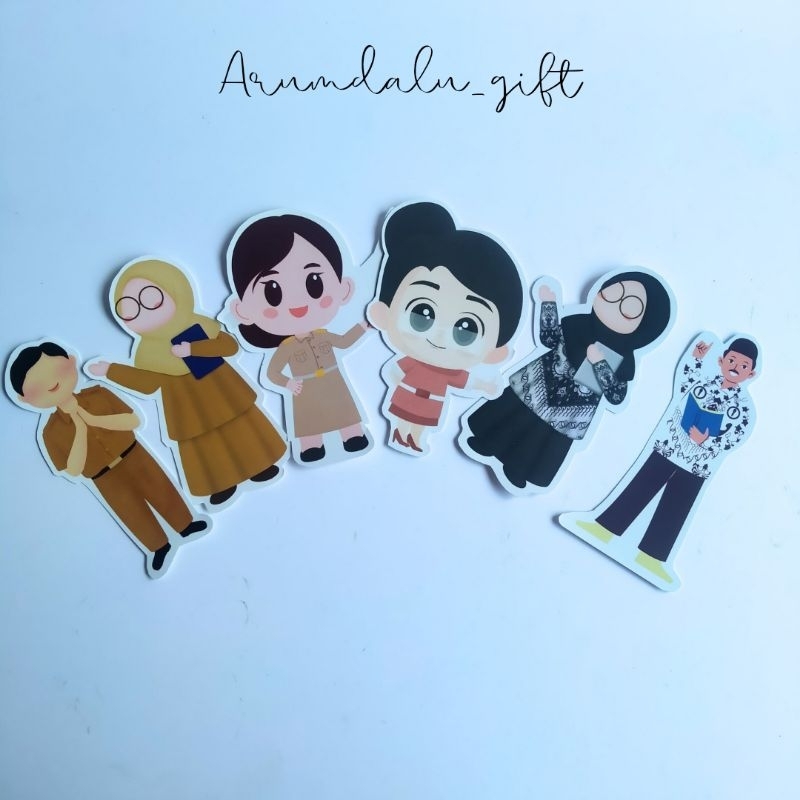 Jual Topper bucket bunga Hari Guru Cewek Cowok 11 dan 14 cm | Shopee ...