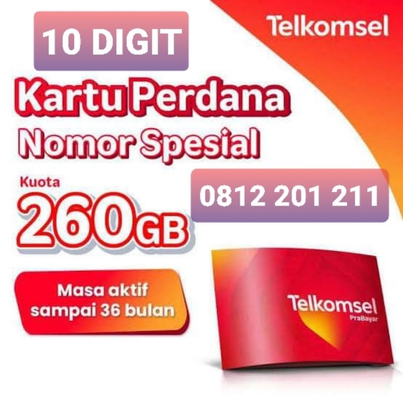 Jual No Cantik Telkomsel 10 Digit Simpati O812 | Shopee Indonesia