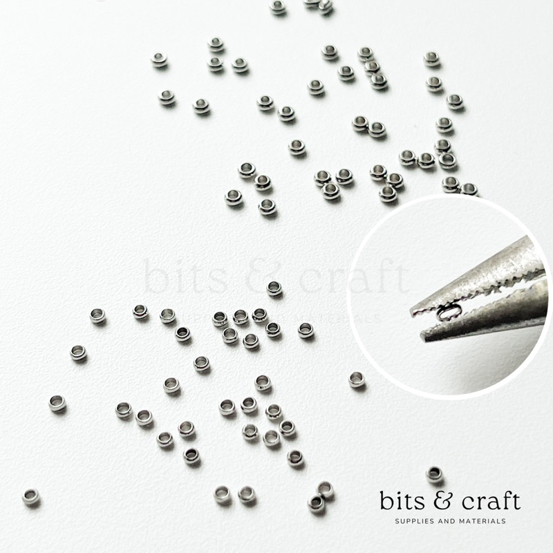Jual Stopper Merica | Crimp Ends STAINLESS STEEL / pack | Shopee Indonesia