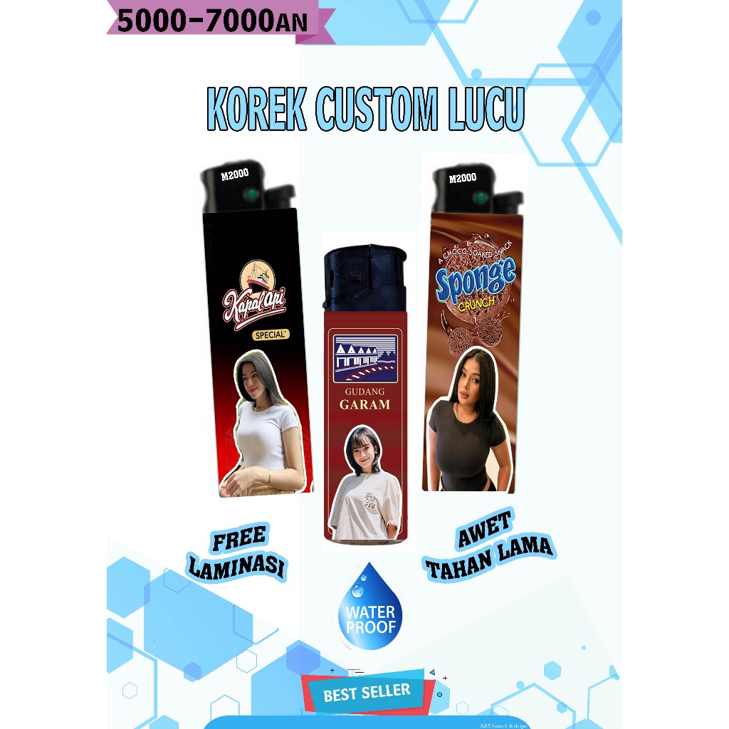 Jual KOREK CUSTOM LUCU-GEMES | Shopee Indonesia