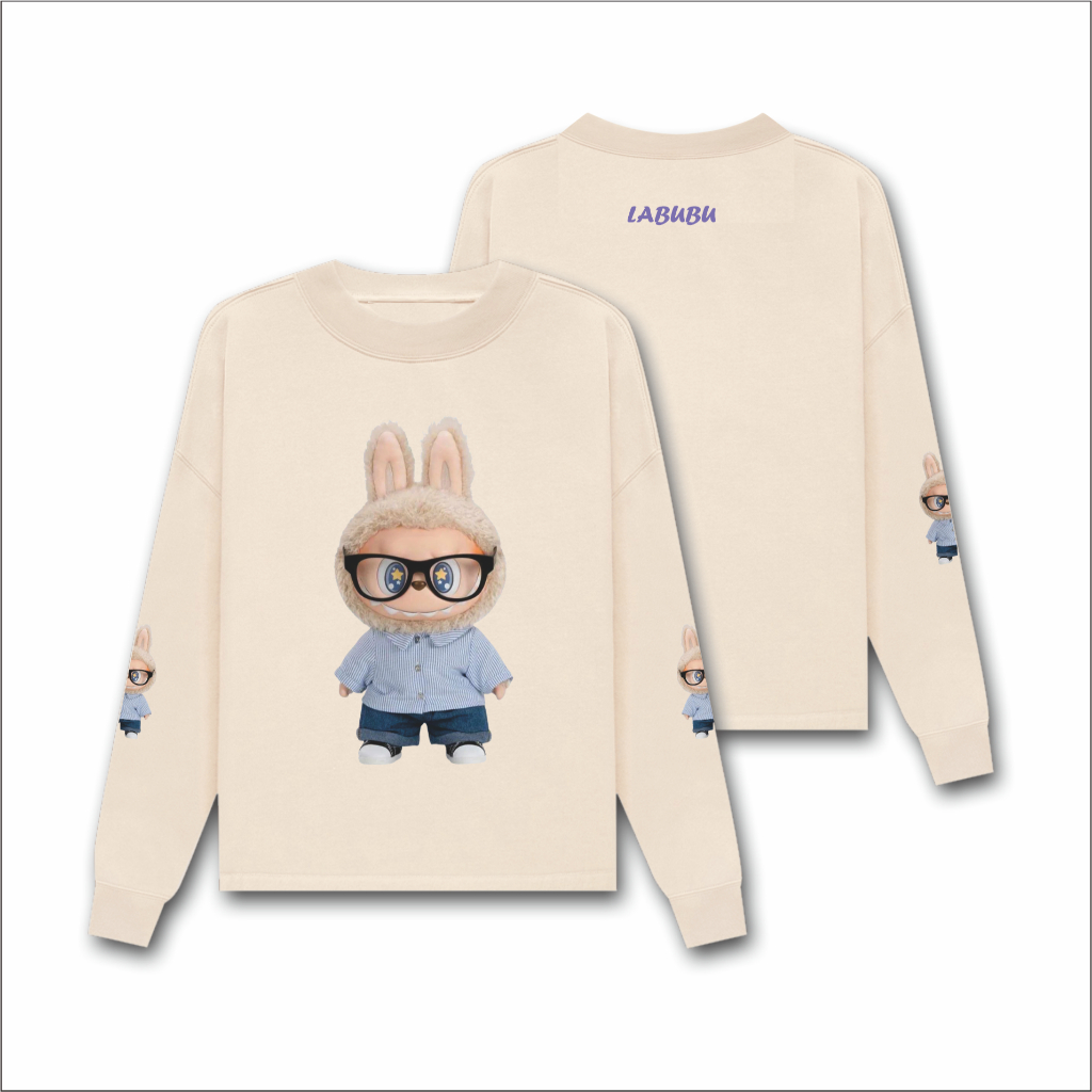 Jual Sweater Crewneck Oversized labubu | Shopee Indonesia